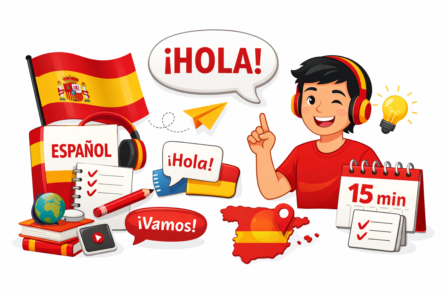 Fastest Way to Learn Spanish for Beginners - SuperEnglish